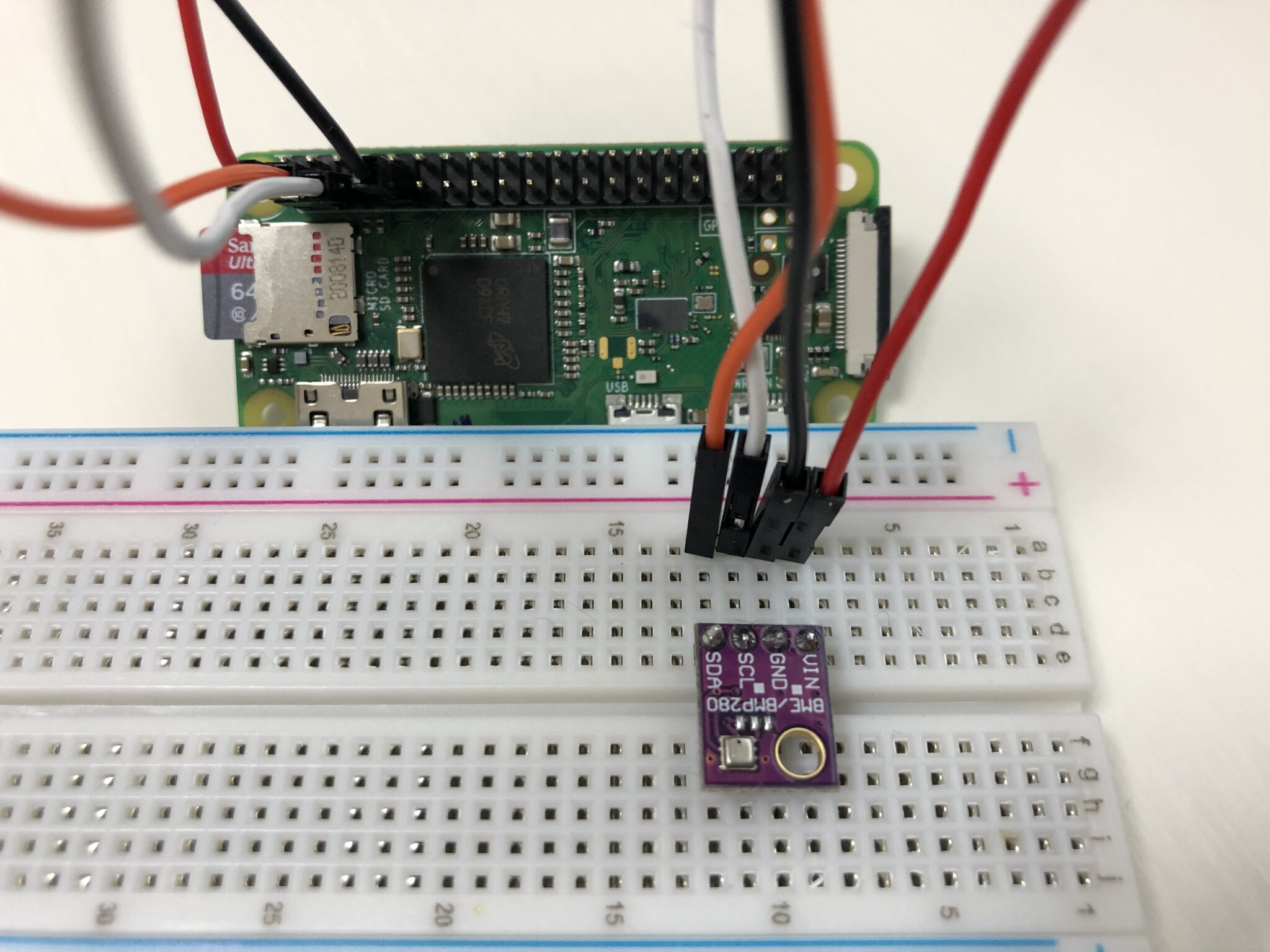 【Raspberry Pi】温湿度センサー（BME280）を動かす方法